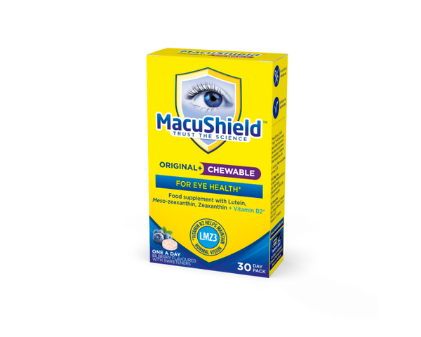 Macushield with MZ Supplements 30 Day CHEWABLE